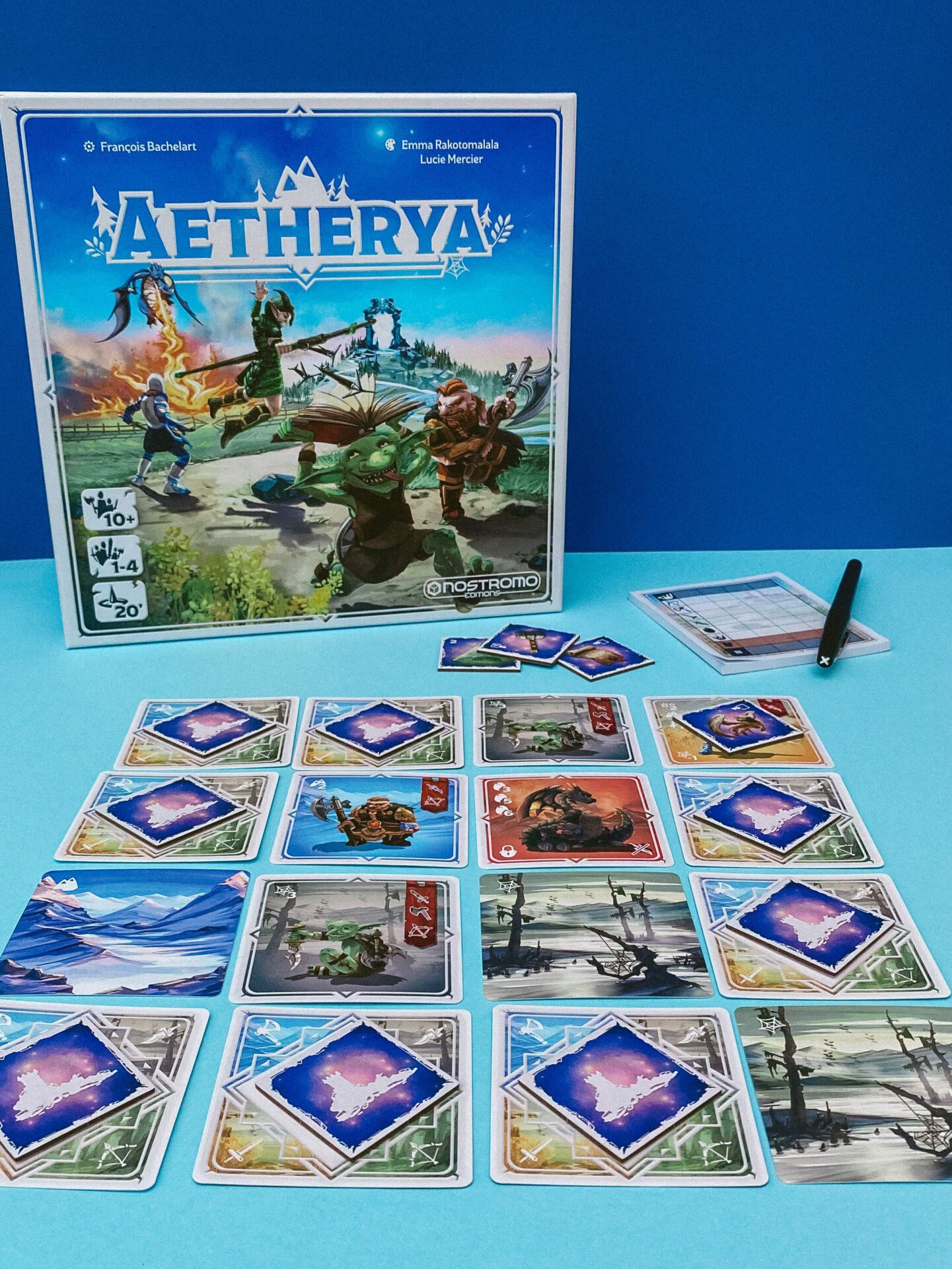 Aetherya, un Skyjo fantastique ? - Les Trésors du Grenier